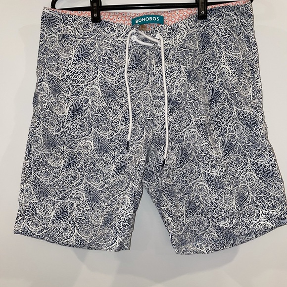 Bonobos | Swim | Bonobos Riviera Paisley Pattern Swim Trunks | Poshmark